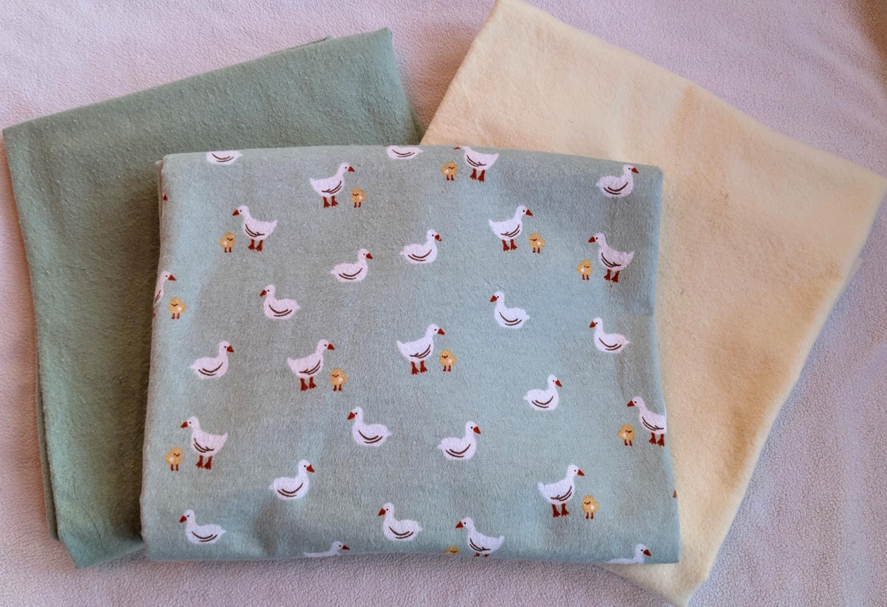 Ducks Cotton Flannel Receiving Blankets-set of 2 - Etsy