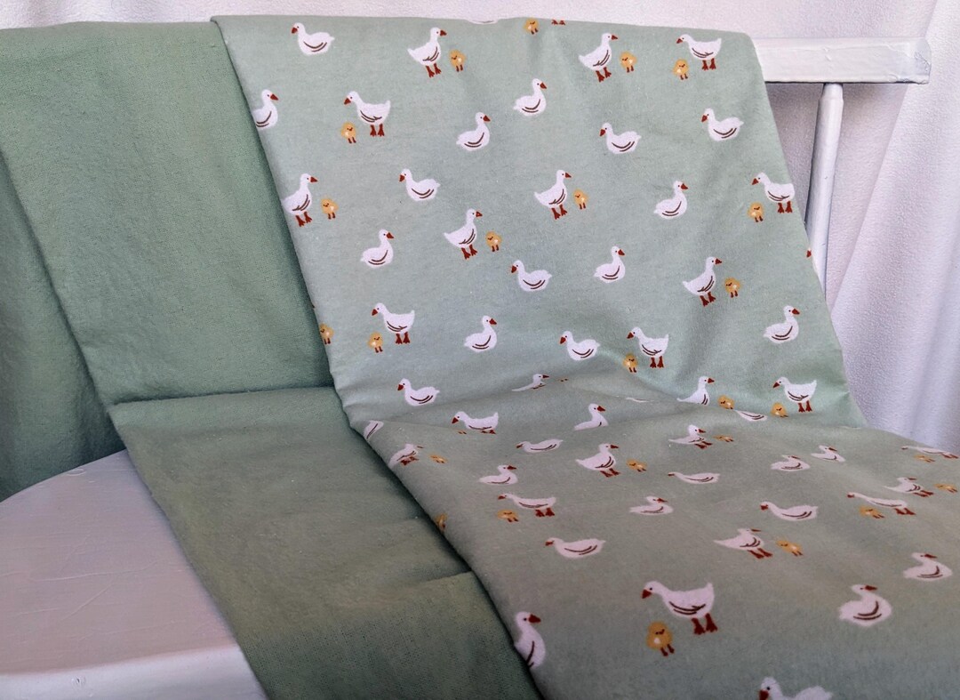 Ducks Cotton Flannel Receiving Blankets-set of 2 - Etsy