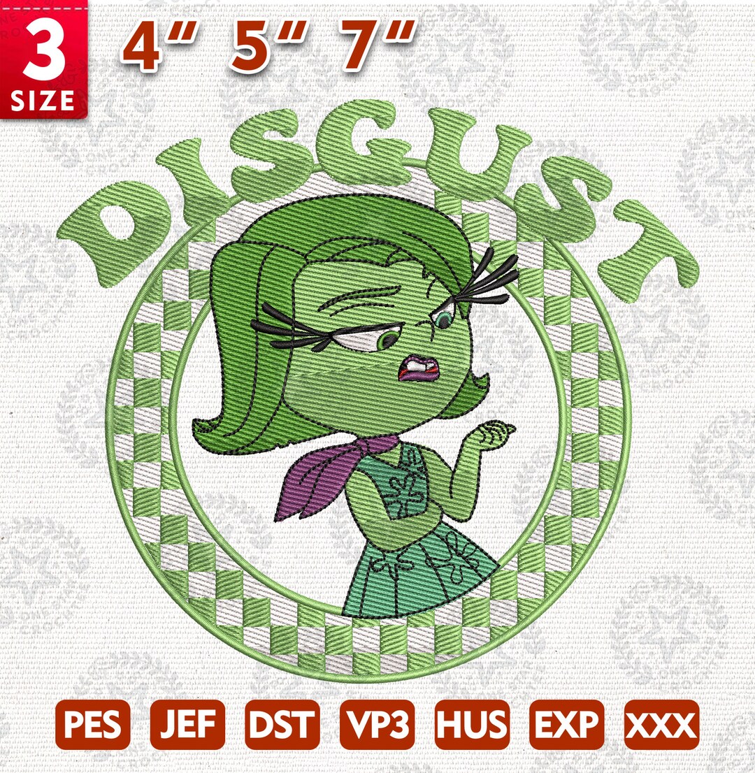 Cartoon Ewww Emotion Embroidery Design, Embroidery Ewww Emotion Design ...