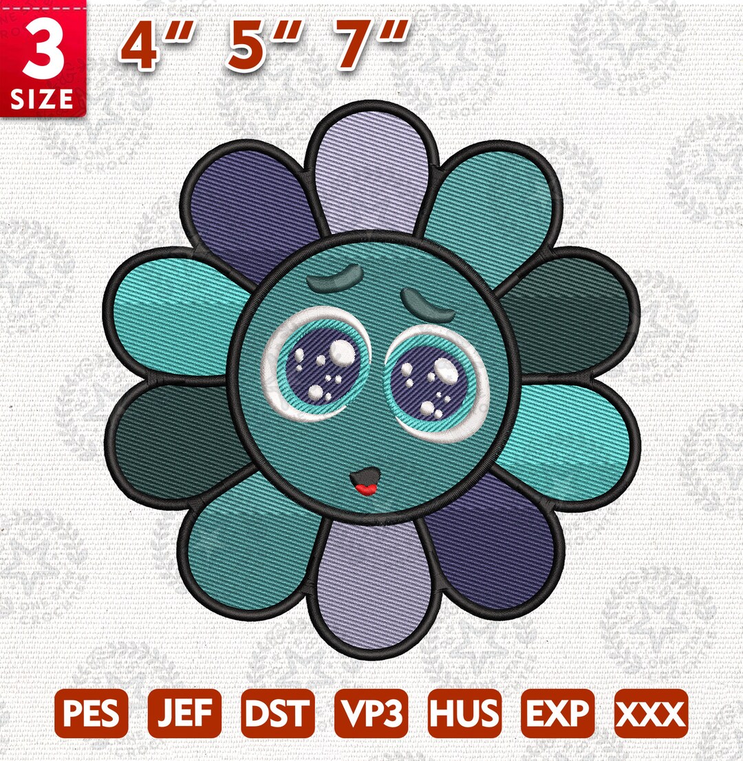 Cartoon Hateful Emotion Embroidery Design, Embroidery Hateful Emotion ...