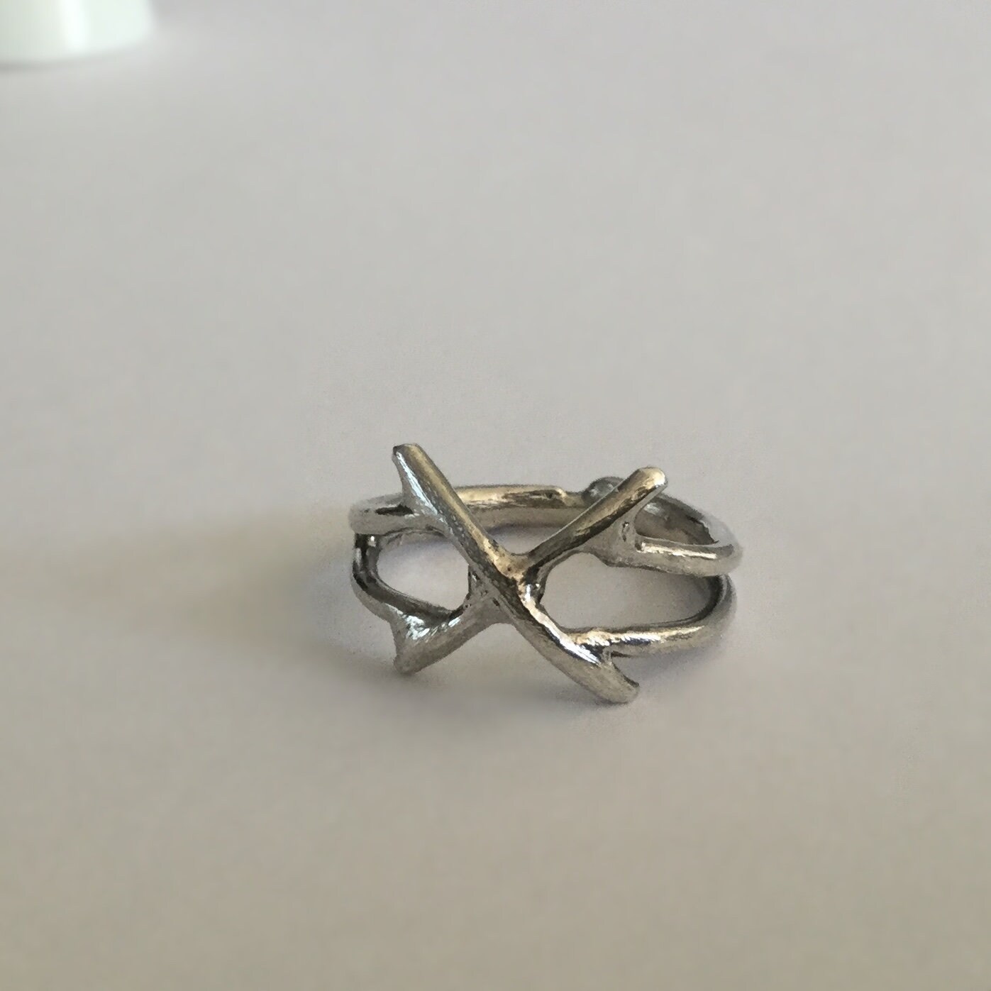 Handcrafted Sterling Silver X-Ring