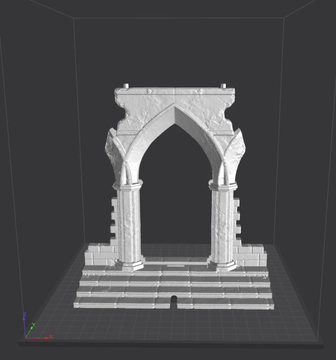 Stone Archway Portal - Etsy