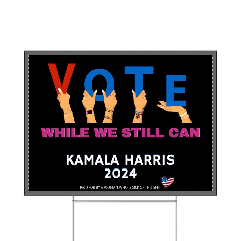 Anti Harris Yard Sign - Etsy