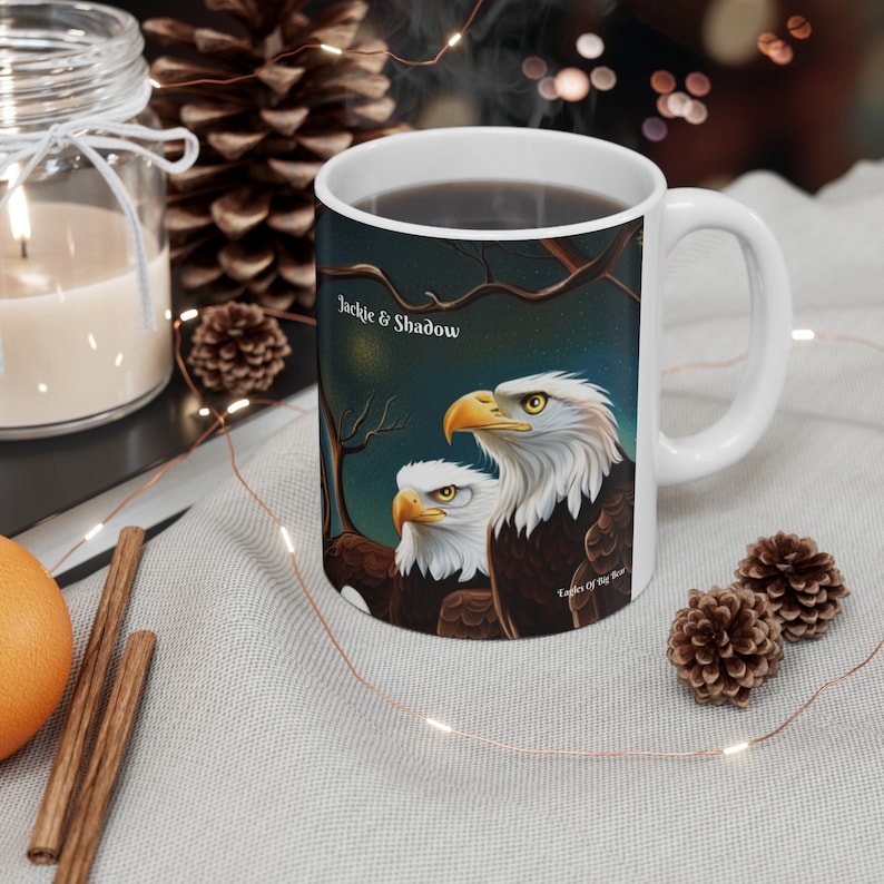 Jackie and Shadow Bald Eagles, Jackie and Shadow Mug, Bald Eagles of ...