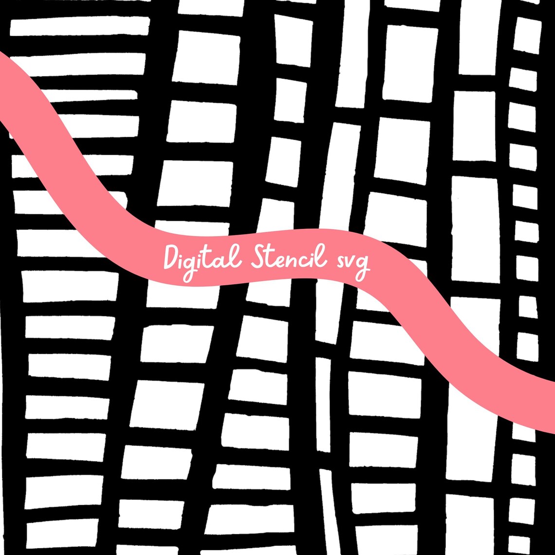 Ladders Stencil - Digital Stencil, SVG Cut File for Cricut, Silhouette ...