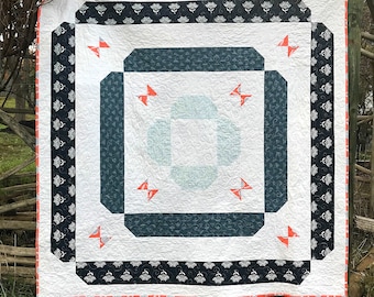 Modern Quilt Pattern Kismet Medallion PDF - Etsy