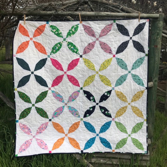 Windflower PDF Quilt Pattern | Etsy