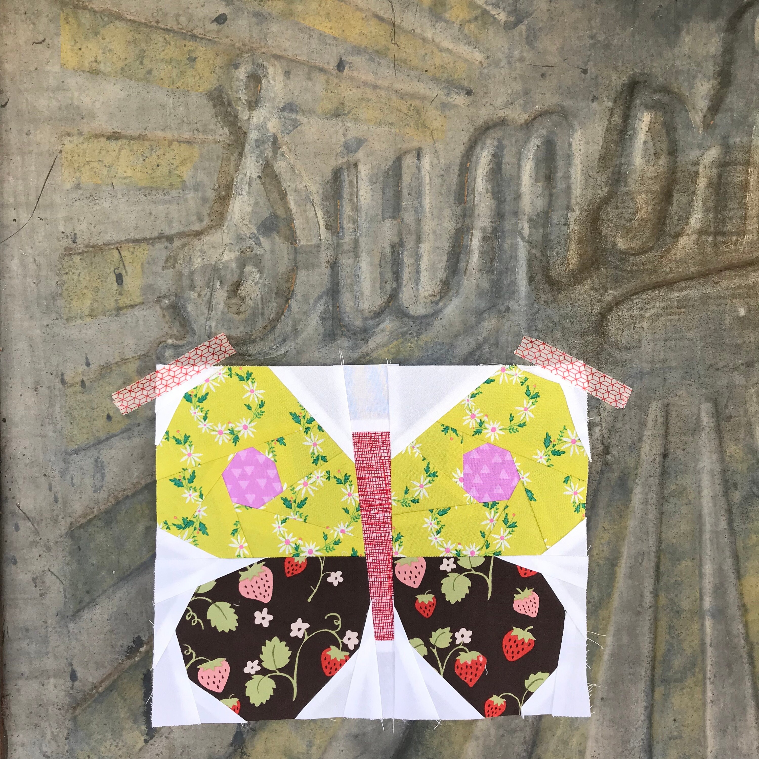 Foundation Paper Pieced Butterfly PDF Pattern - Etsy