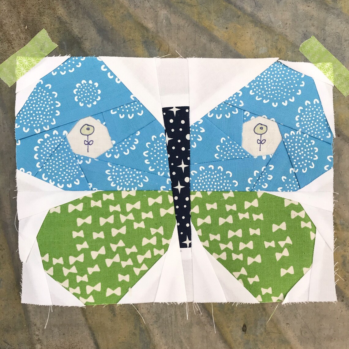 Foundation Paper Pieced Butterfly PDF Pattern | Etsy