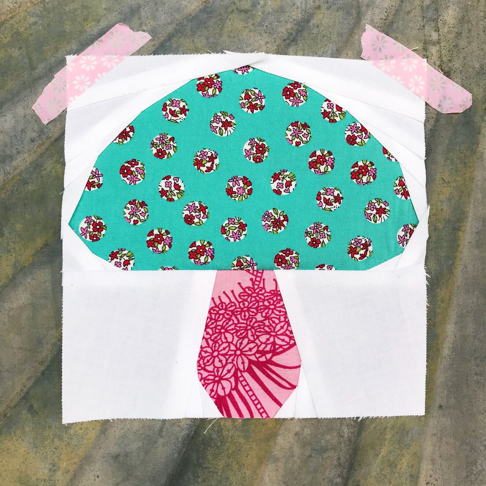 Foundation Paper Pieced Mushrooms and Toadstools PDF Pattern - Etsy ...