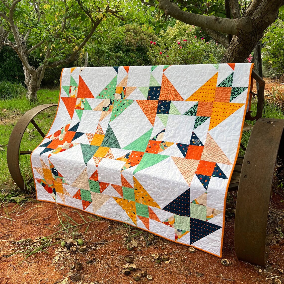 Shattered Stars PDF Quilt Pattern - Etsy