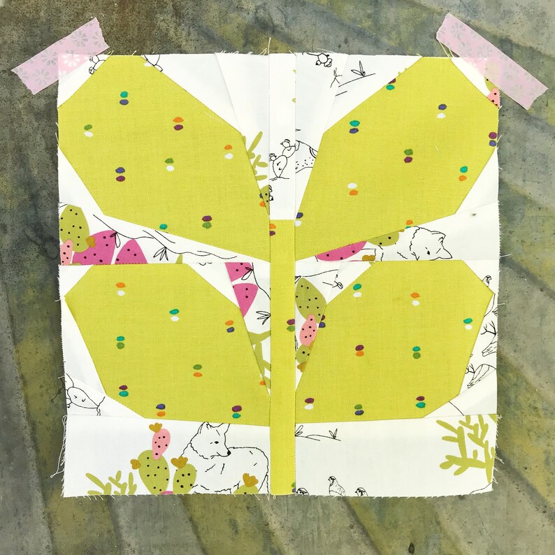 Foundation Paper Pieced Leaf PDF Pattern - Etsy