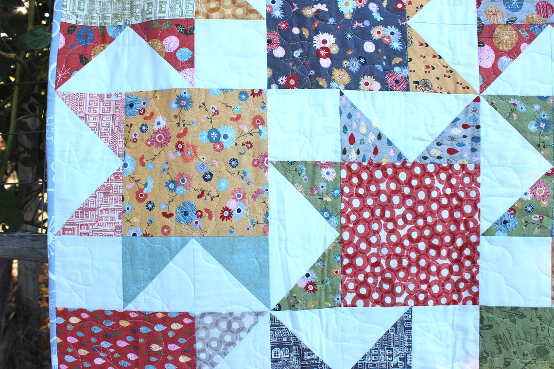 Kaleidoscope of Stars PDF Quilt Pattern - Etsy
