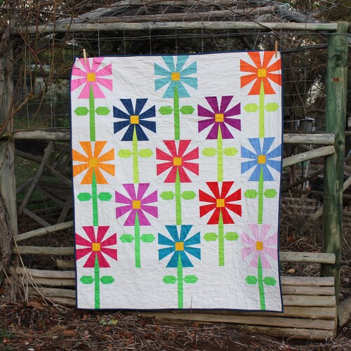 Foundation Paper Pieced Daisy PDF Pattern - Etsy