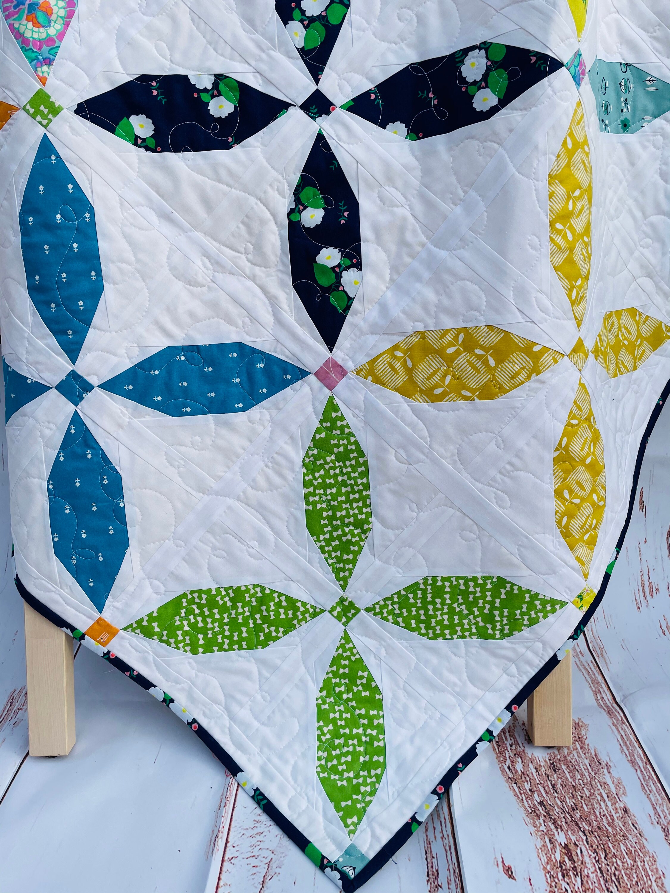 Windflower PDF Quilt Pattern | Etsy