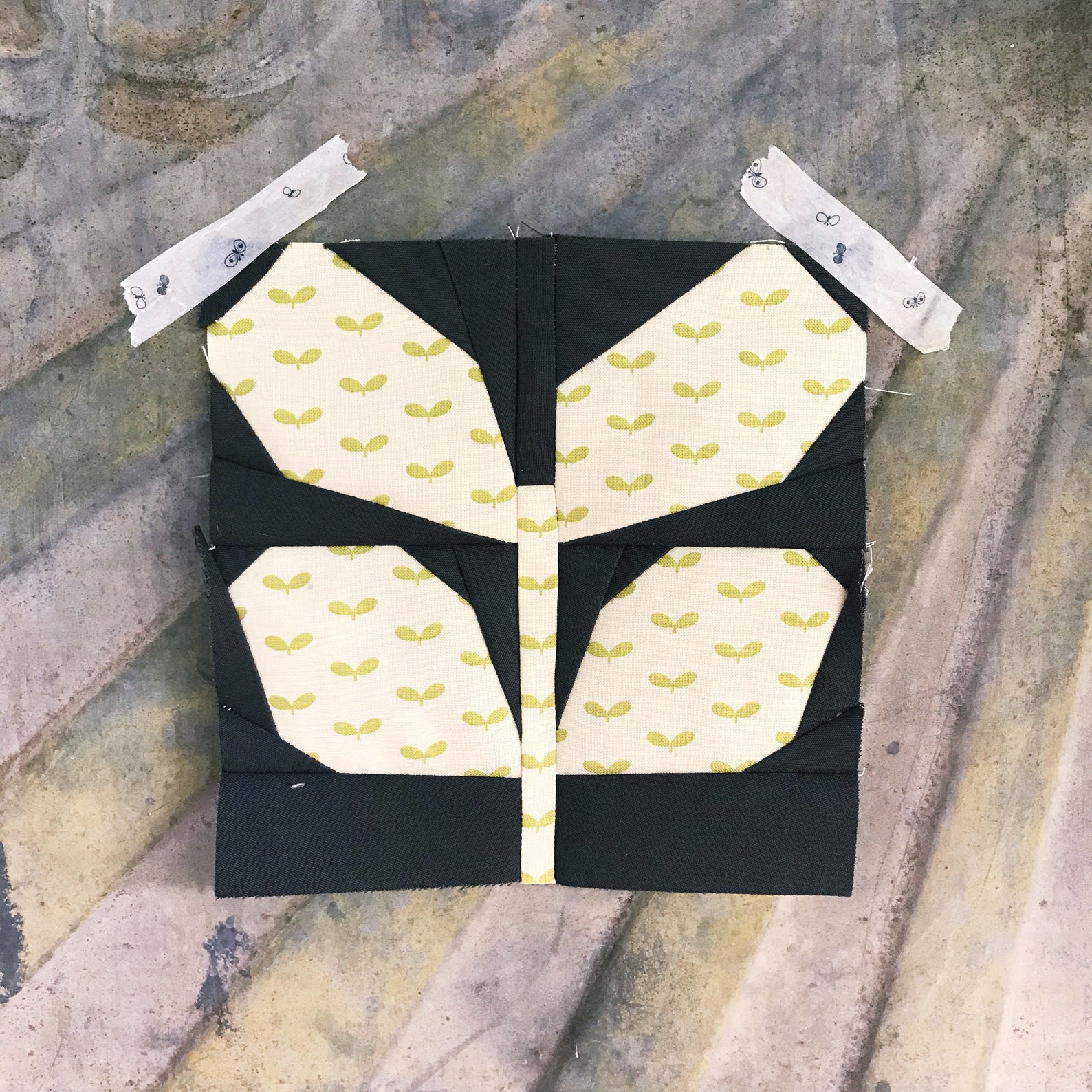 Foundation Paper Pieced Leaf PDF Pattern - Etsy