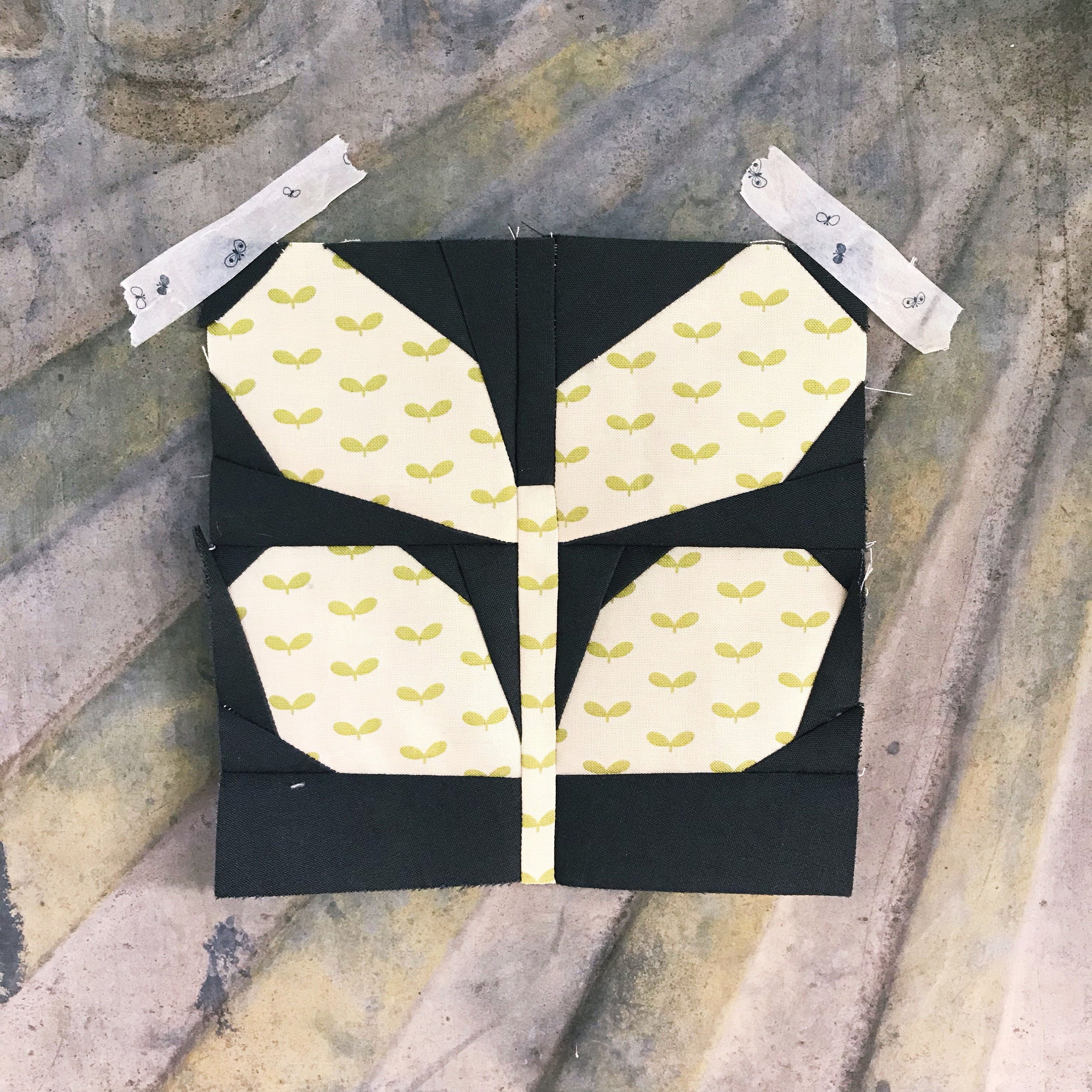 Foundation Paper Pieced Leaf PDF Pattern - Etsy UK