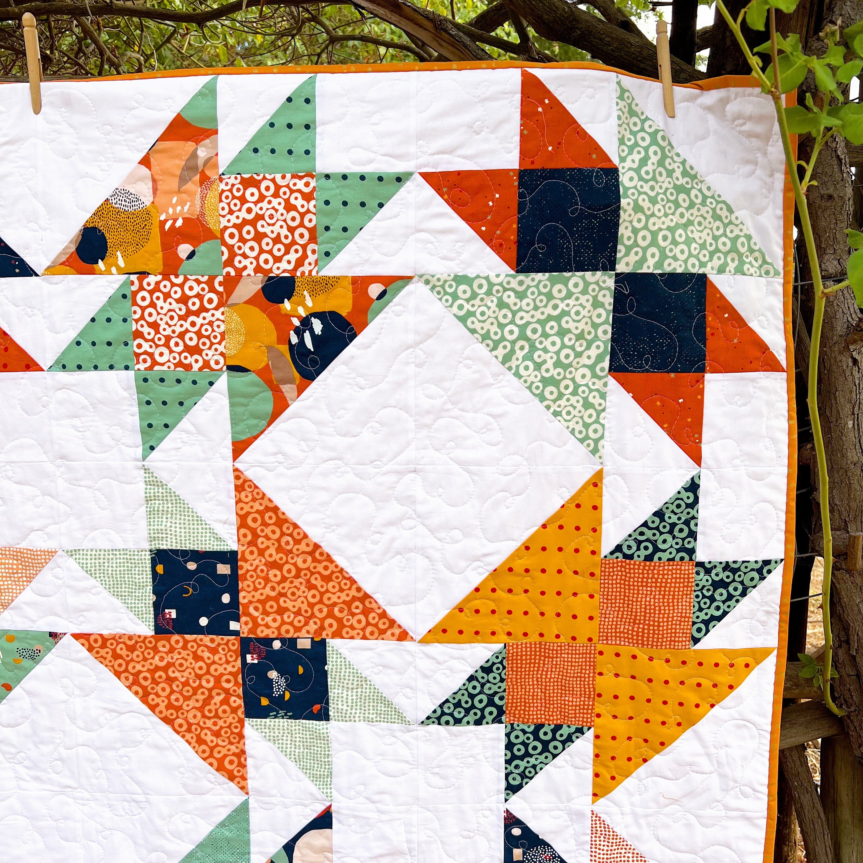 Shattered Stars PDF Quilt Pattern - Etsy