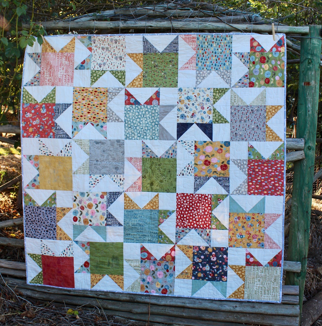 Kaleidoscope of Stars PDF Quilt Pattern - Etsy