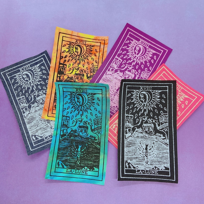 Tarot Cat Patches - Etsy