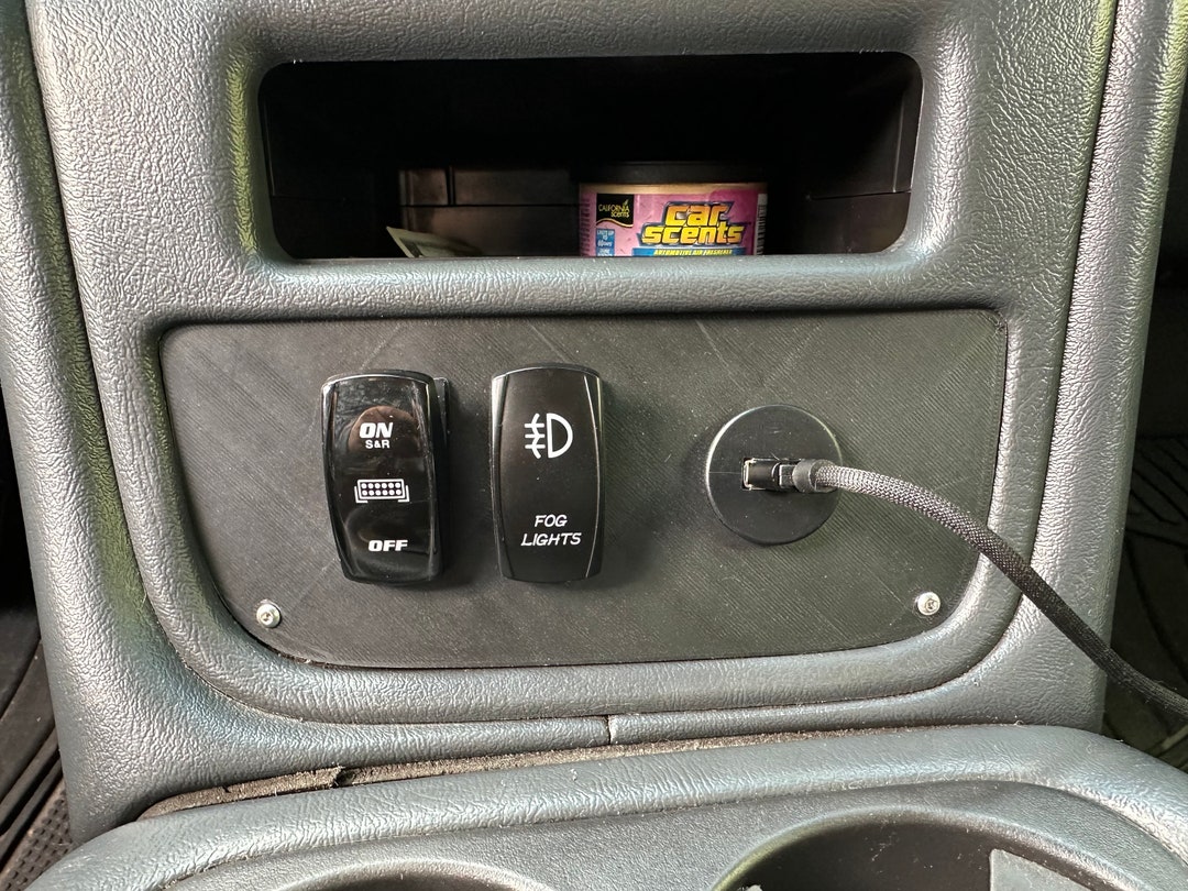 GMT800 99-02 Silverado,sierra and Suburban Center Console Switch Panel ...