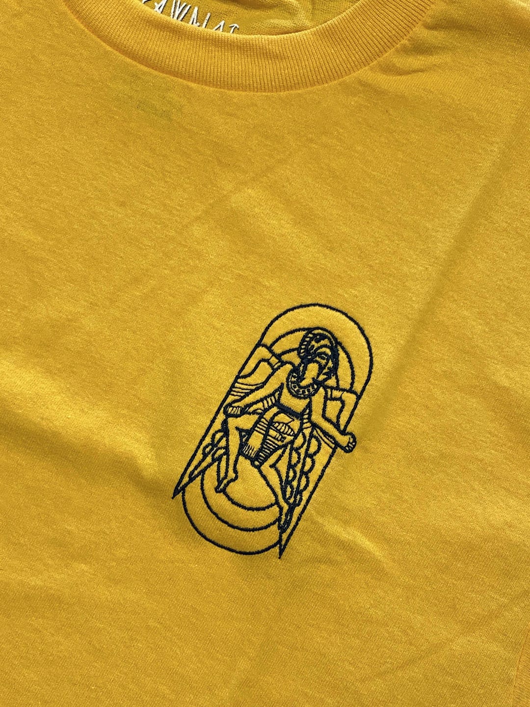 Birdman Embroidered T-shirt: Mississippian Mound Culture Design - Etsy