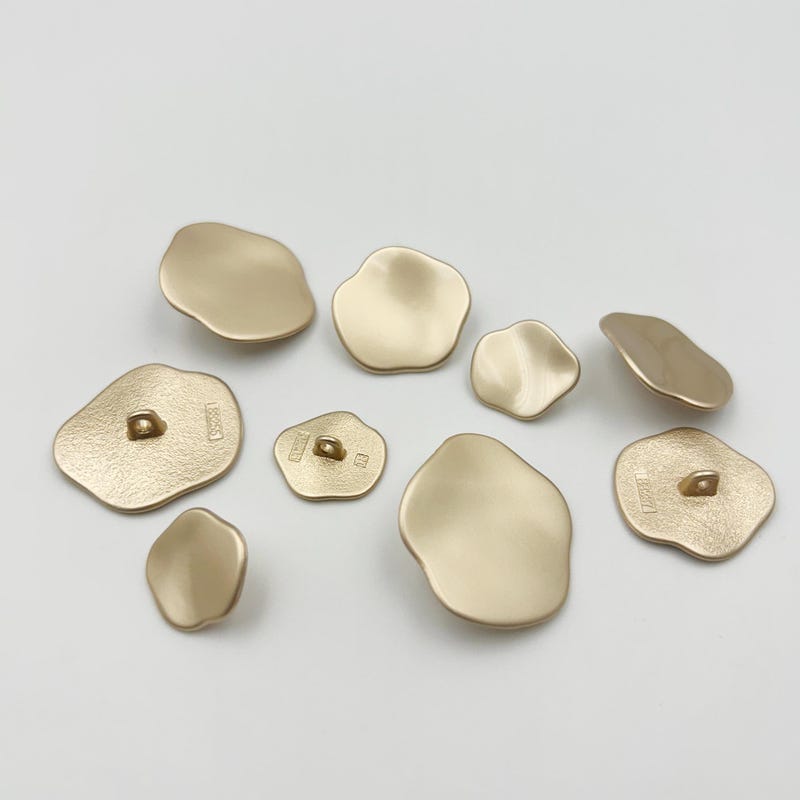 Gold Buttons - Etsy