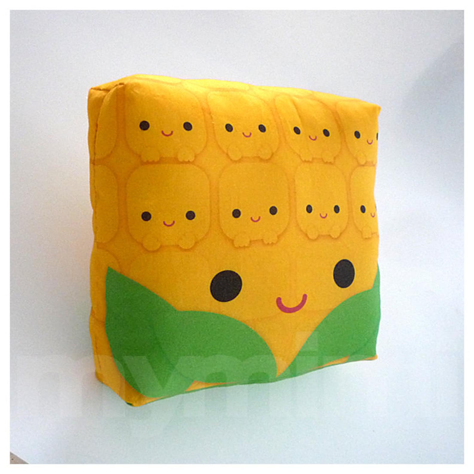 Decorative Pillow Corn Pillow Vegetable Print Kawaii | Etsy