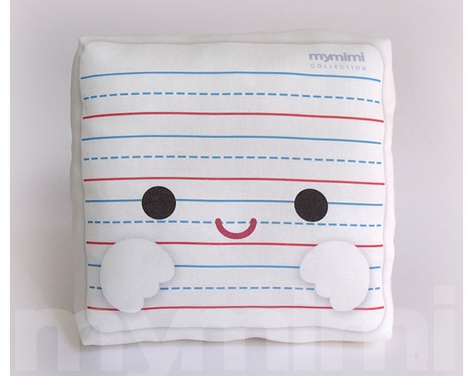 Back to School Elementary School Lined Paper Pillow Office - Etsy