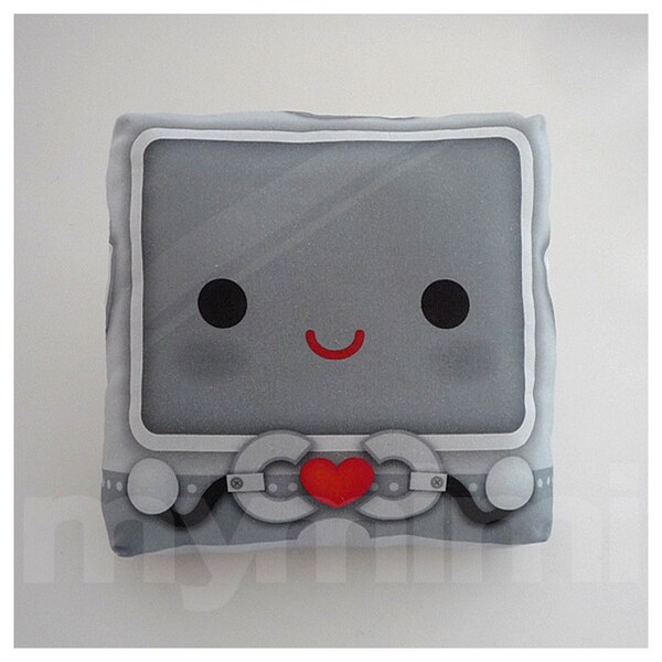 Robot Pillow - Etsy