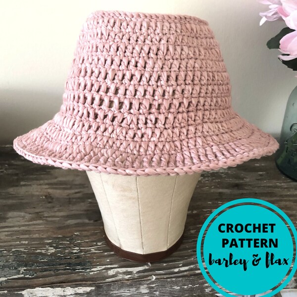 Summer Hat Pattern - Etsy