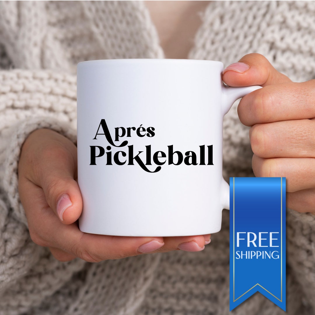 Pickleball Mug, Apres Pickleball, Pickleball Gift, Pickleball ...