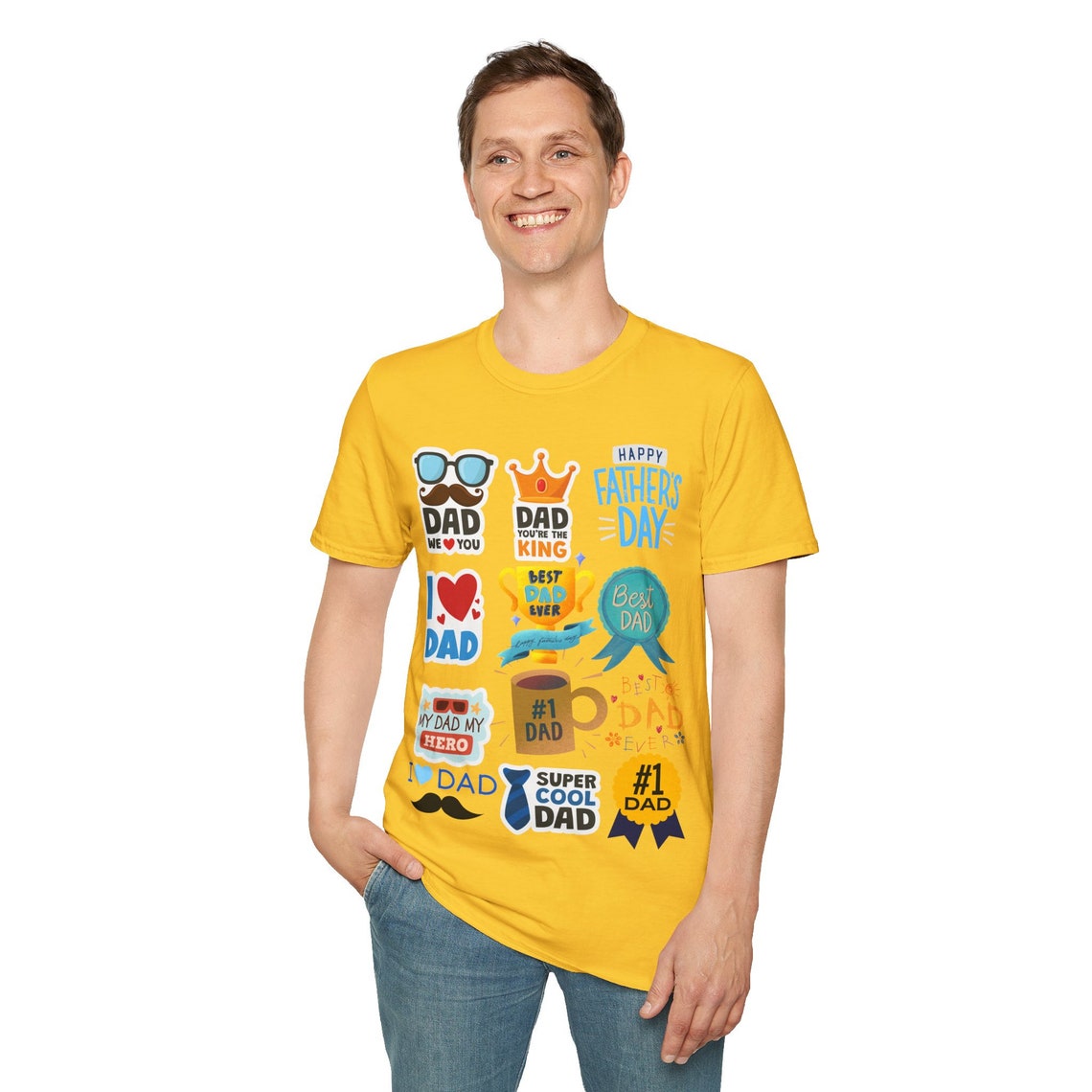 Fathers Day Gift, Birthday, Dad T-shirts, I Love Dad, Papa, Dia De Los ...