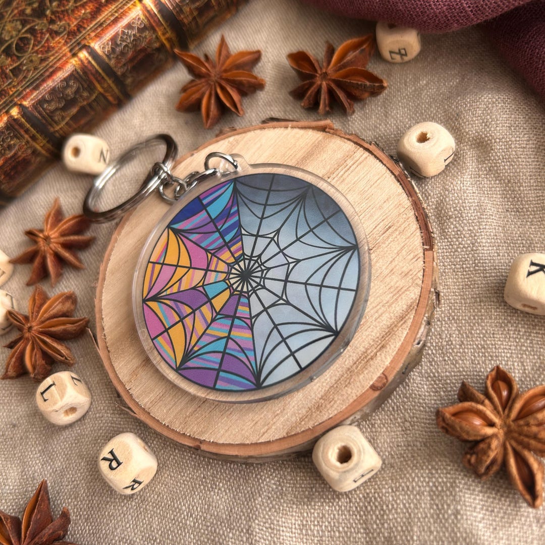 IN STOCK: Wednesday and Enid Window Keychain - Etsy