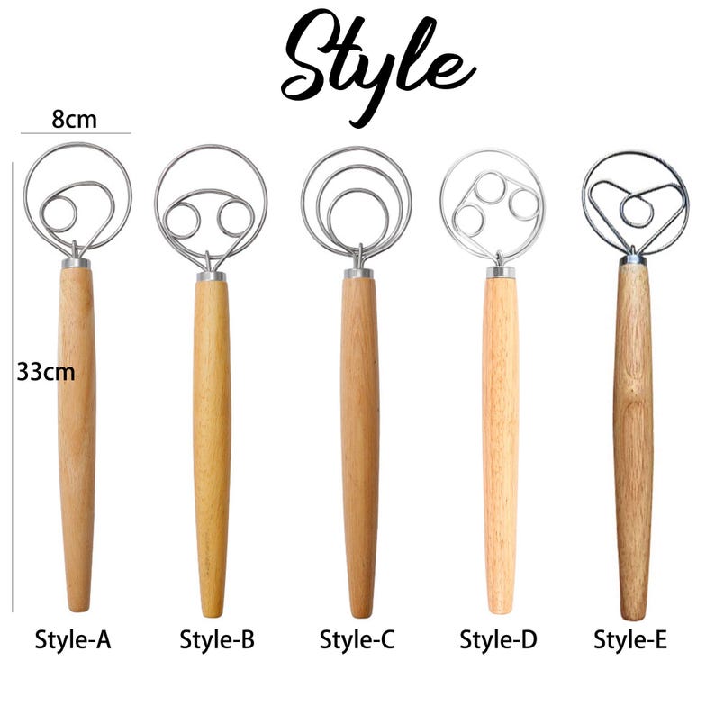 Custom Dough Whisk, Personalized Name Wooden Dough Whisk,engrave ...