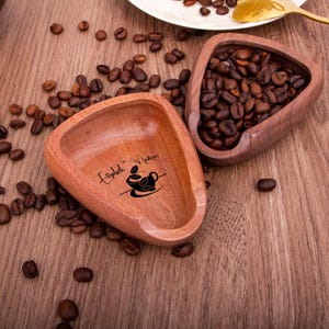 Custom Coffee Bean Dosing Cup, Personalised Single Dose Coffee Tray ...