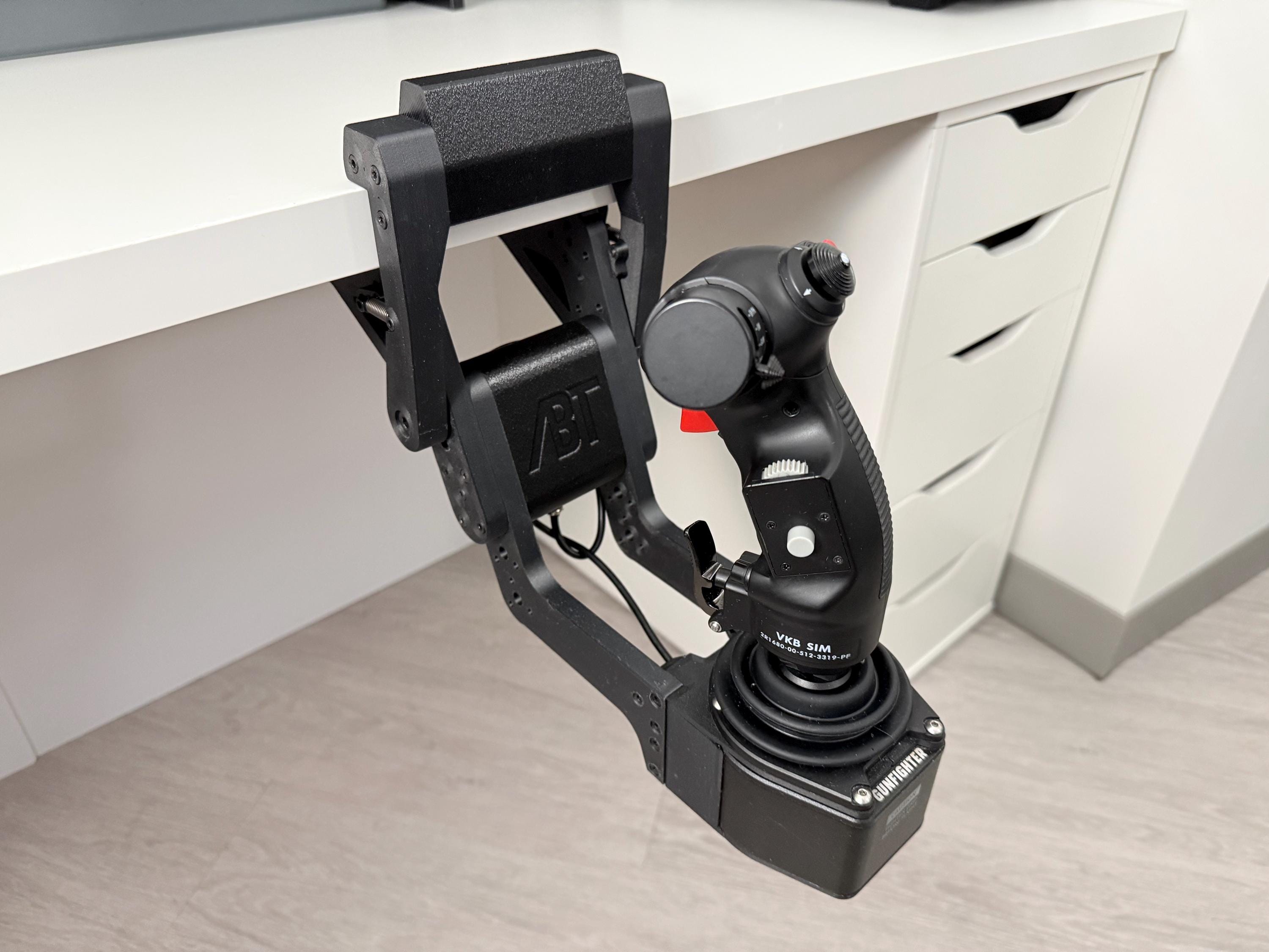 Blackwidow Stowaway Stick Mount for Vkb-gunfighter (assembled) - Etsy