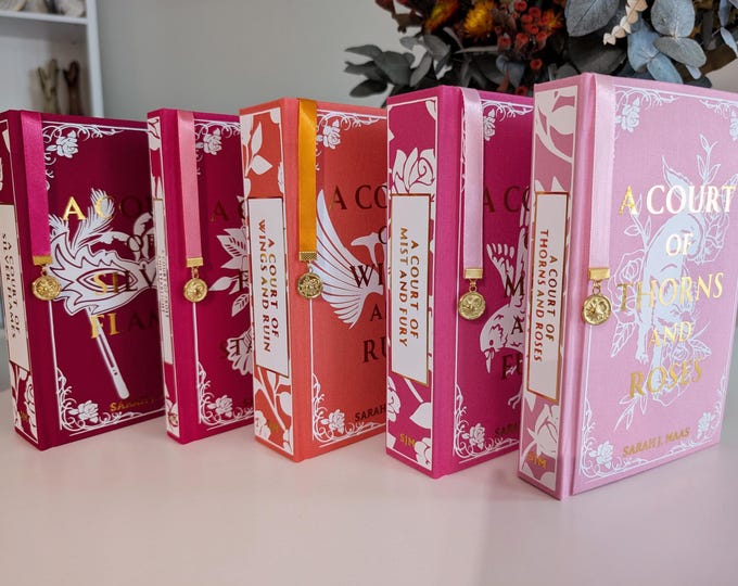 ACOTAR | Five Books | Special Edition | Hand-rebound Book - Etsy