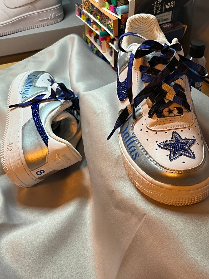 Dallas Cowboys Custom Af1s - Etsy