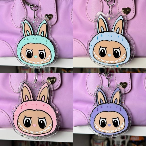 Labubu Bag Charm - Etsy