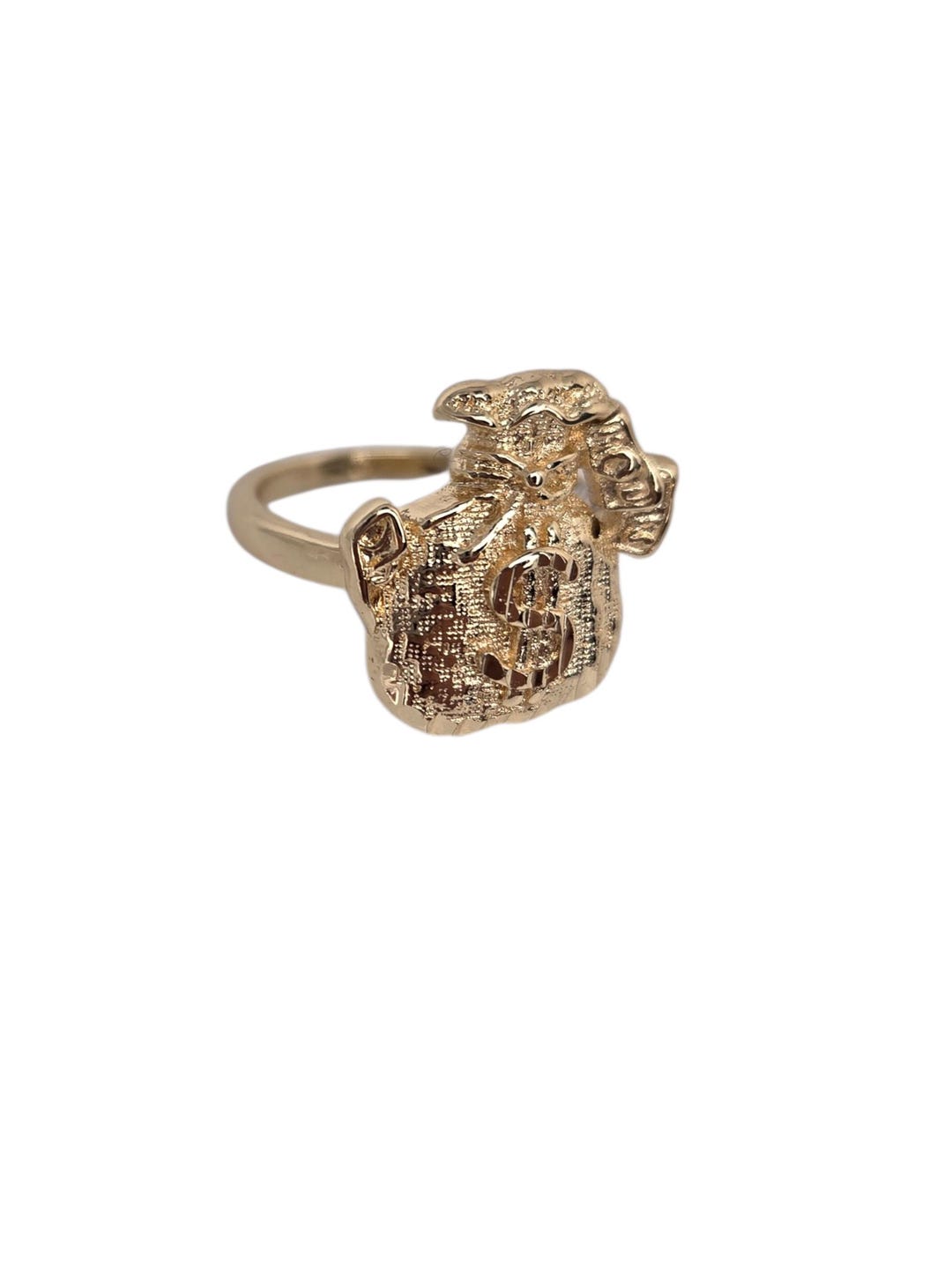 Money Bag Ring - Unisex - 18k - Etsy