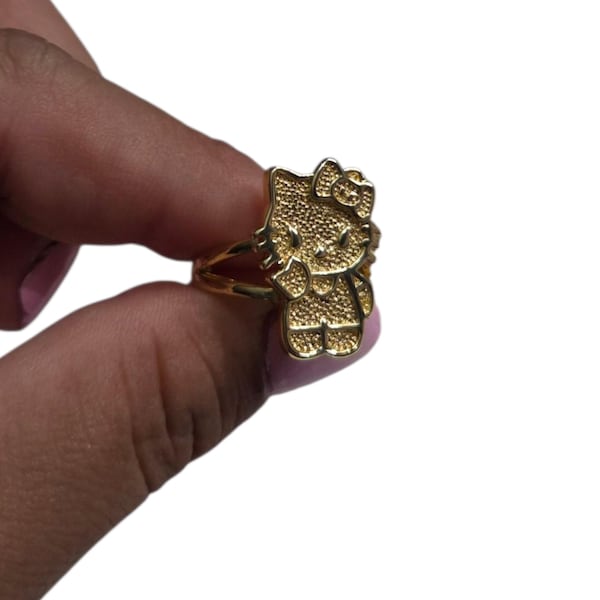 Hello Kittys Ring - Etsy