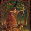 The Dryad 20x24 Art Print on Canvas Mystical Forest Nymph Decor, Tree ...