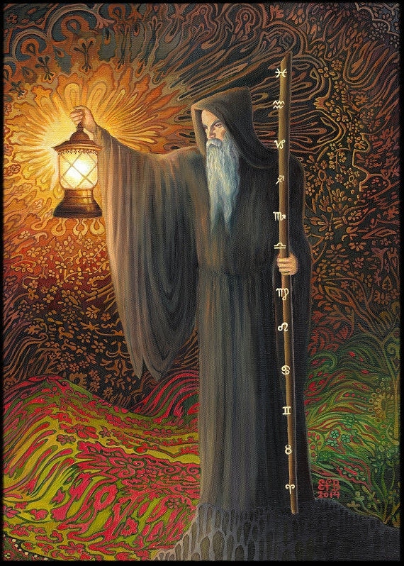 The Hermit Tarot Led Zeppelin