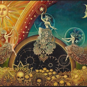 Meditrina Roman Goddess of Wine ACEO Print Altar Art Pagan | Etsy