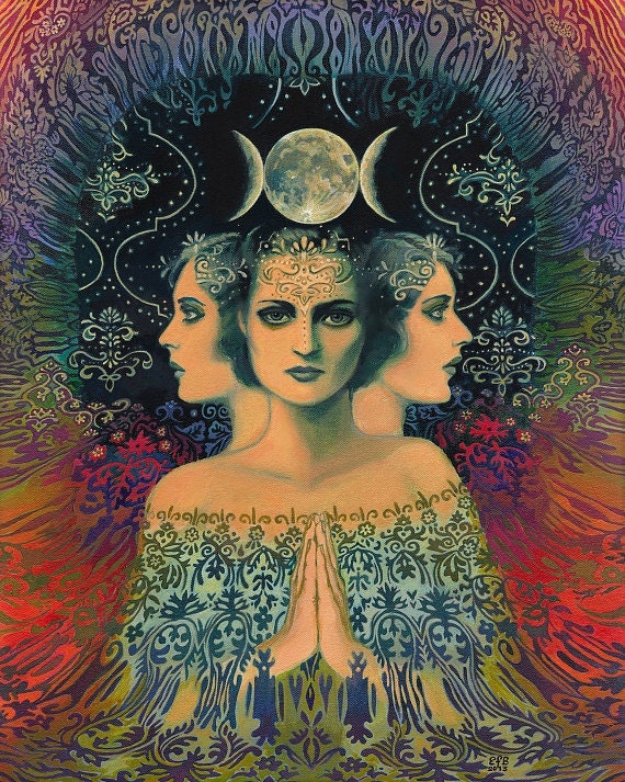 Psychedelic Moon