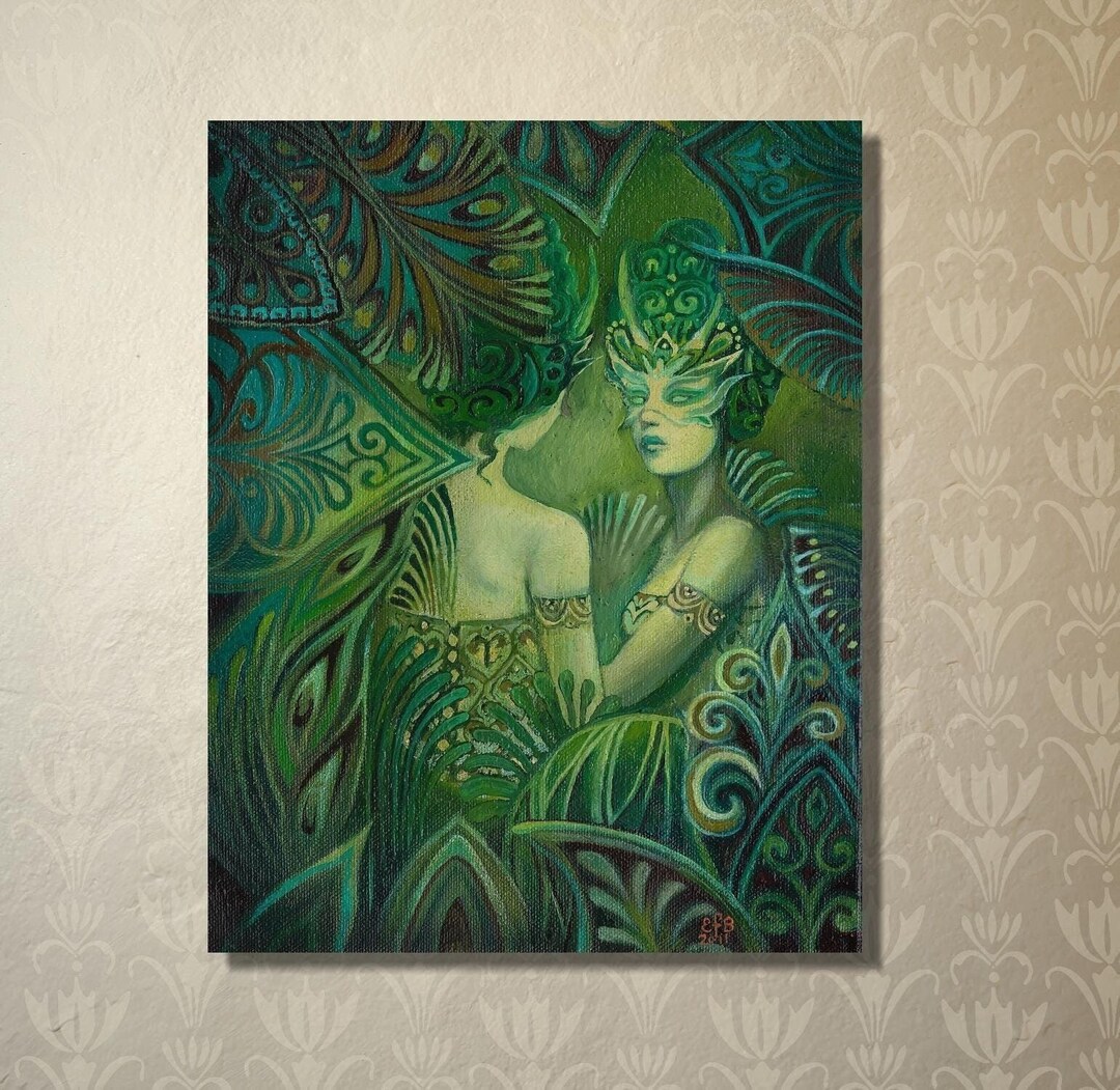 Amunet Goddess Art Print: Mystical Egyptian Mythology Decor (16x20) - Etsy