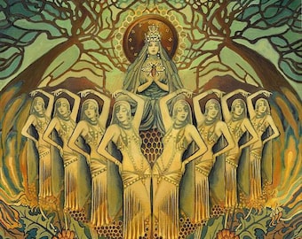 Pagan Goddess Art | Etsy