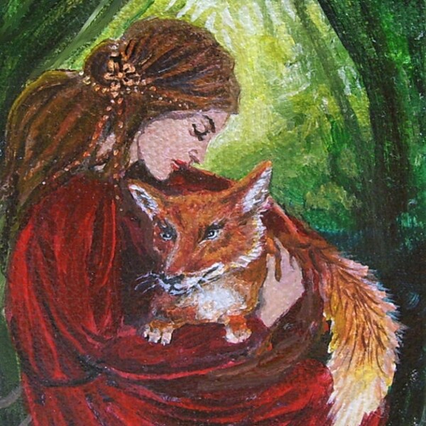 Fox Goddess - Etsy