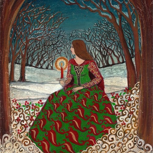 Mother Yule Greeting Card - Etsy